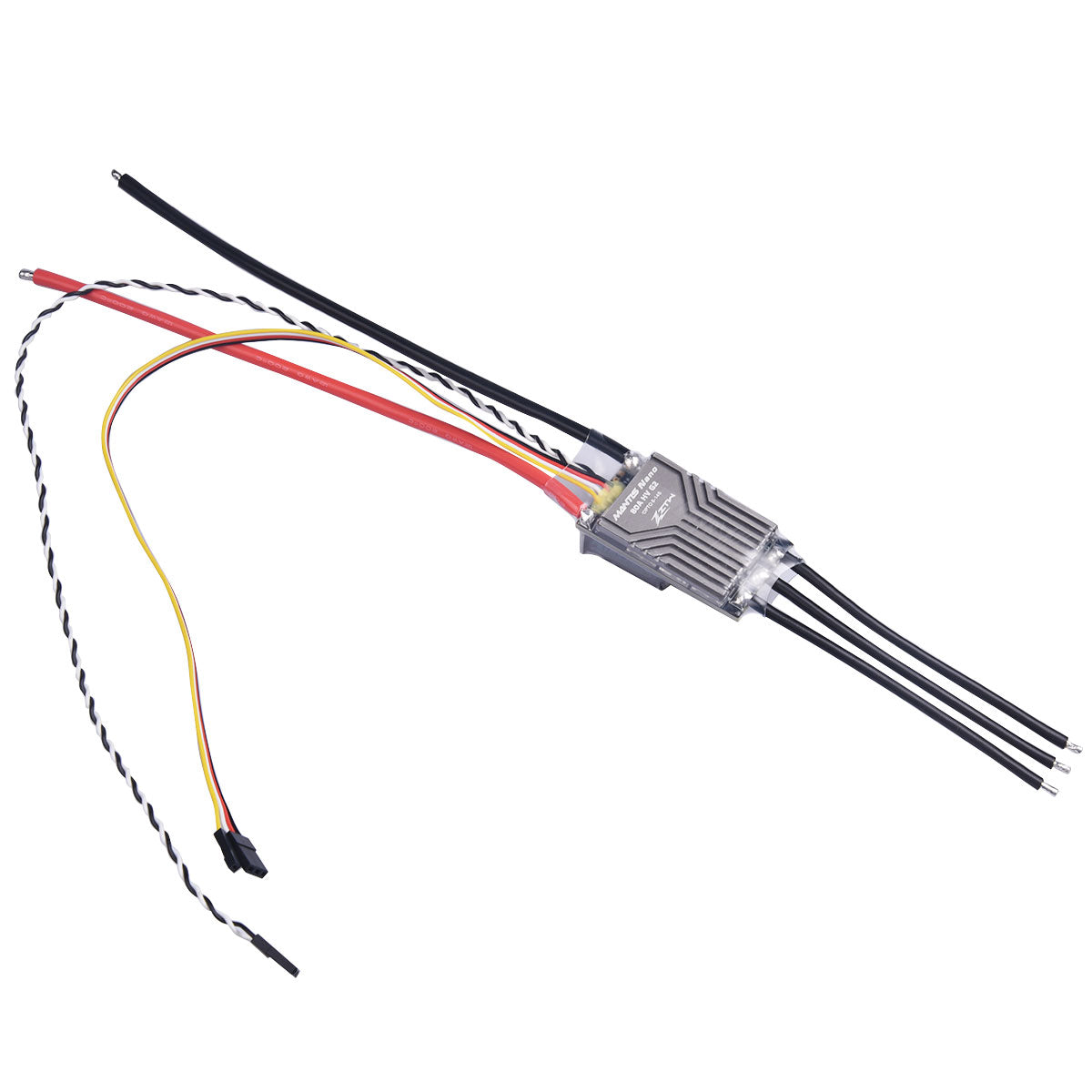 ZTW Mantis Nano G2 Series 80A Brushless 32-Bit ESC for F3A (6-14s ...